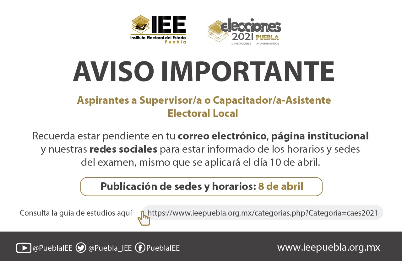 Instituto Electoral del Estado - Puebla